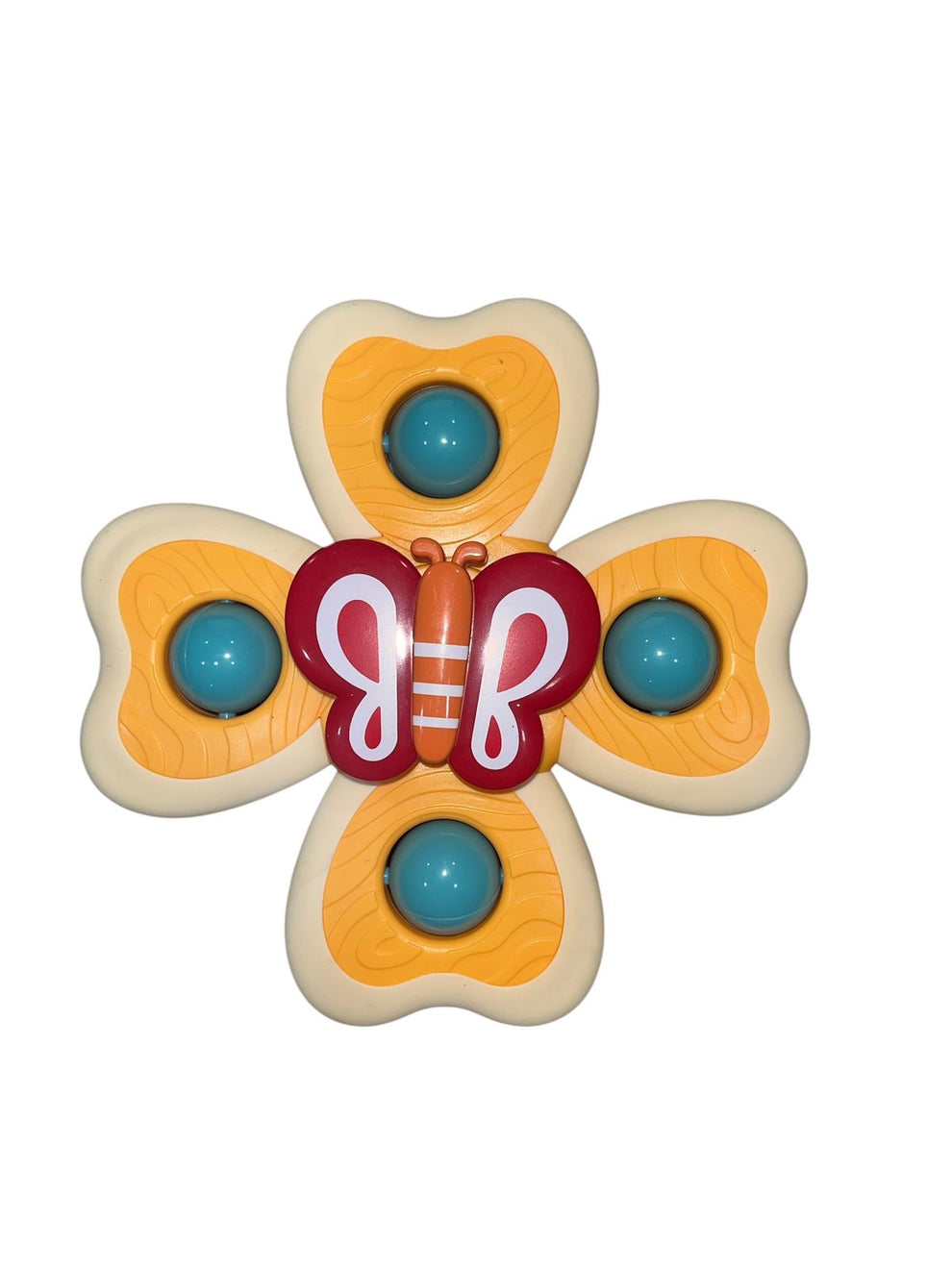 Butterfly Sensory Spinner – Baby Fidget Toy – The Kid Venture
