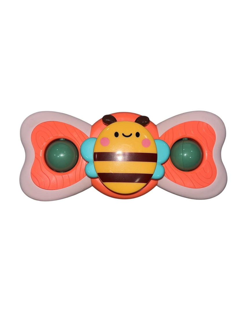 Bee Sensory Spinner – Baby Fidget Toy – The Kid Venture